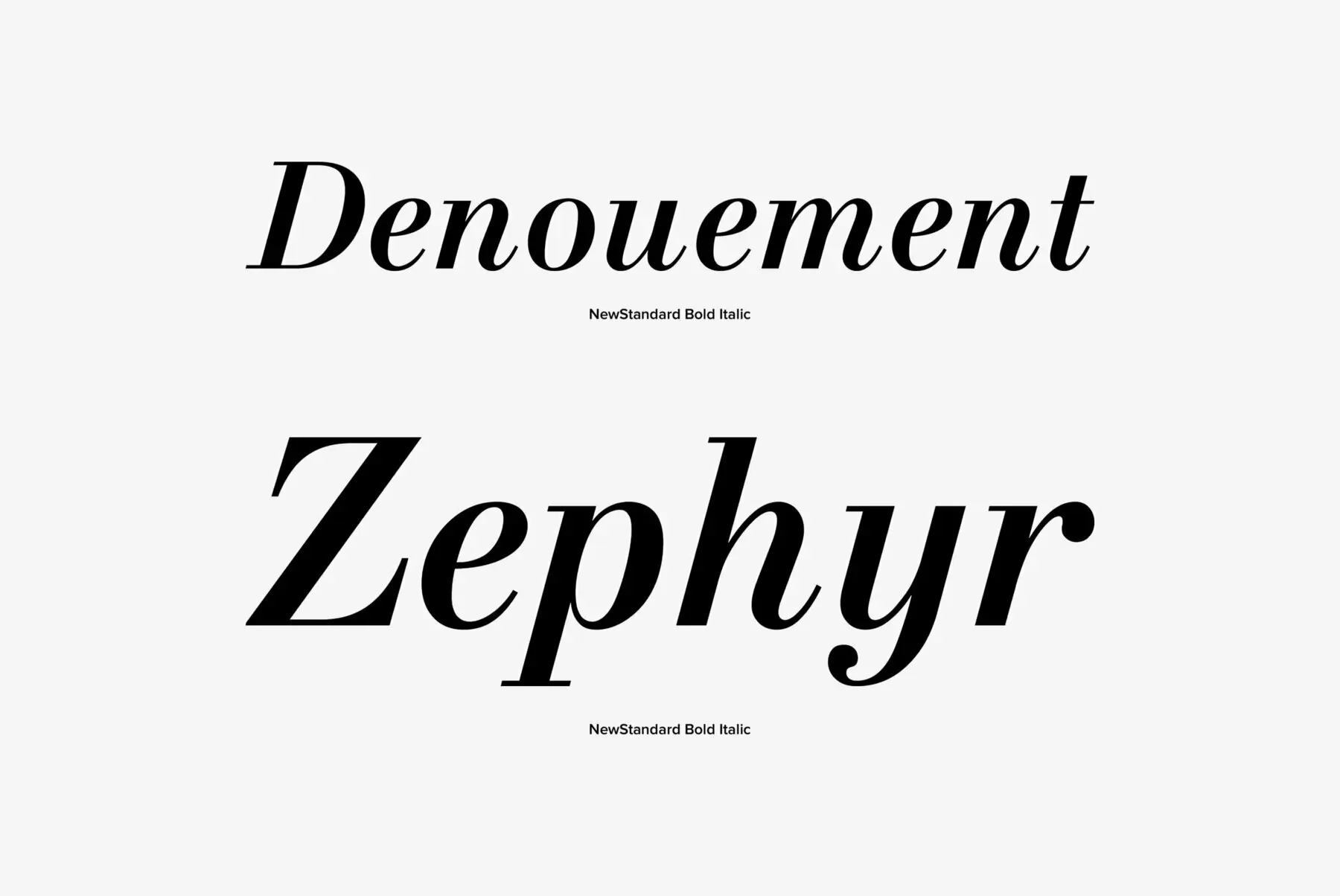 New Standard Font - YouWorkForThem