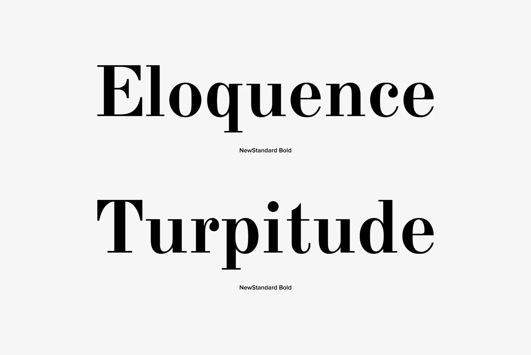 New Standard Font - YouWorkForThem