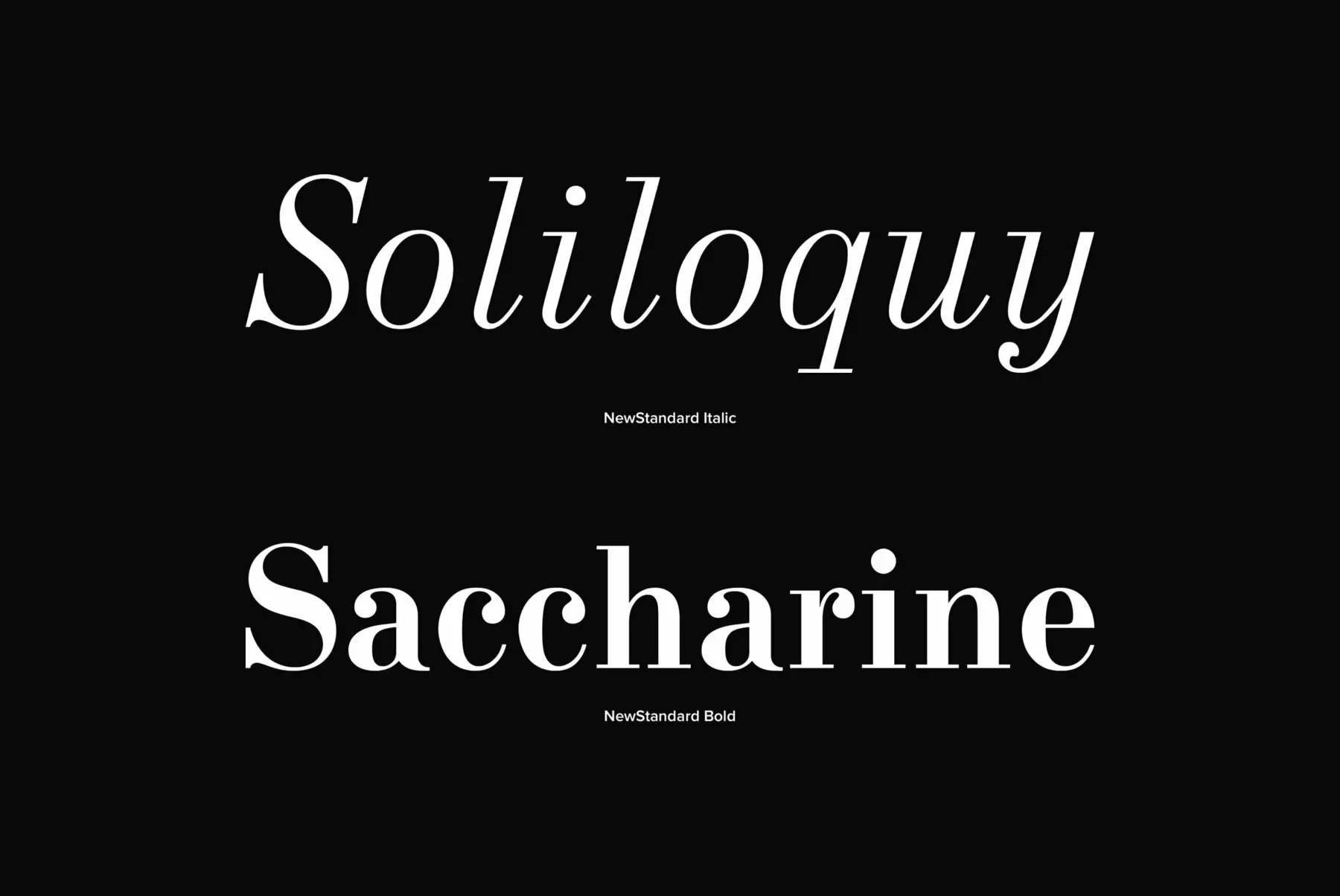 New Standard Font - YouWorkForThem