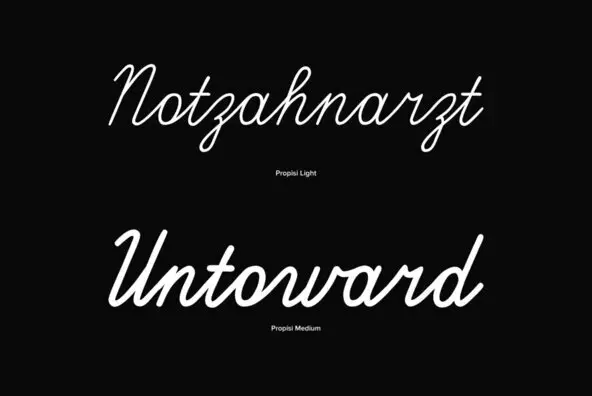 Propisi Font - YouWorkForThem