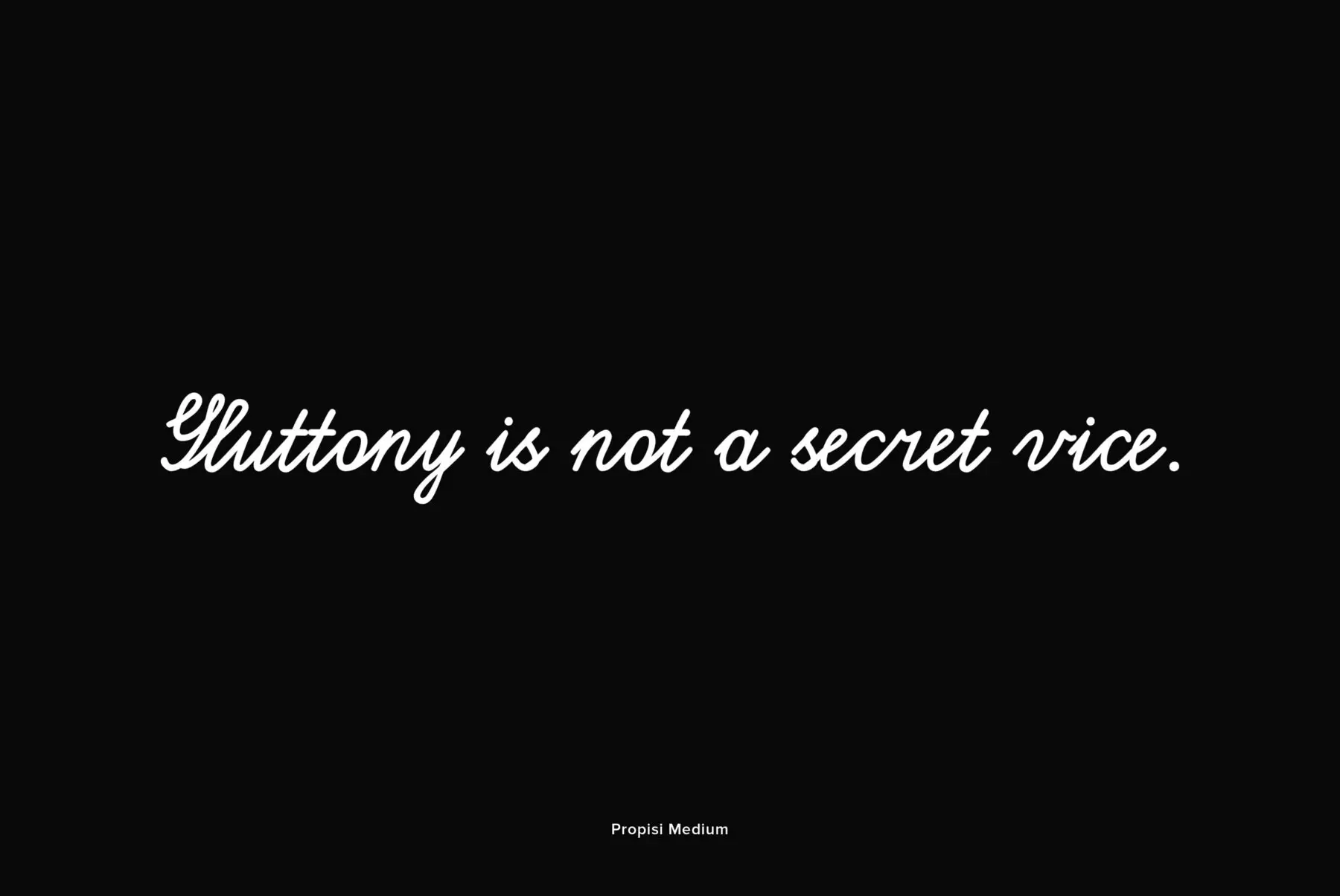 Propisi Font - YouWorkForThem