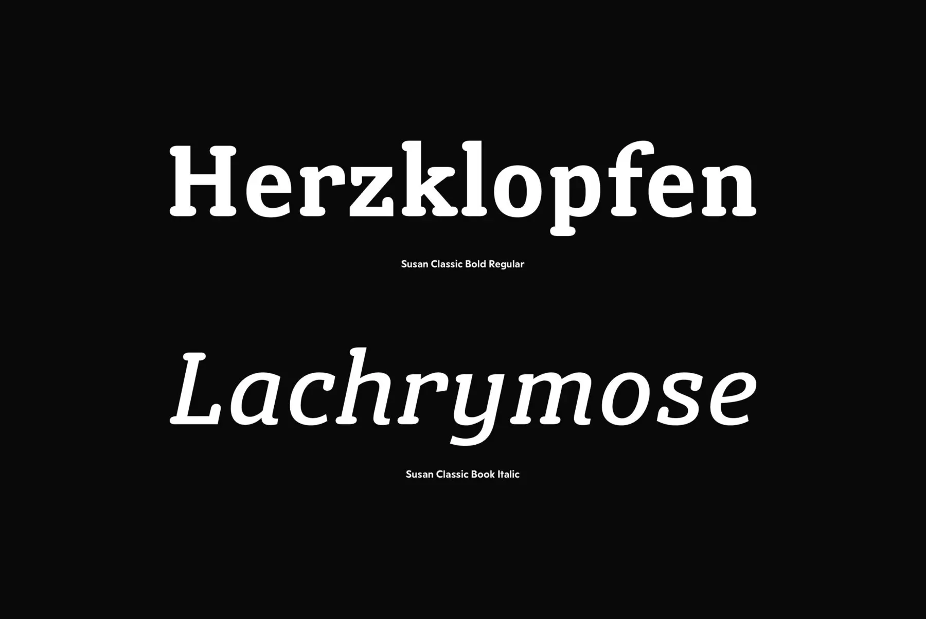 Susan Classic Font - FontPath