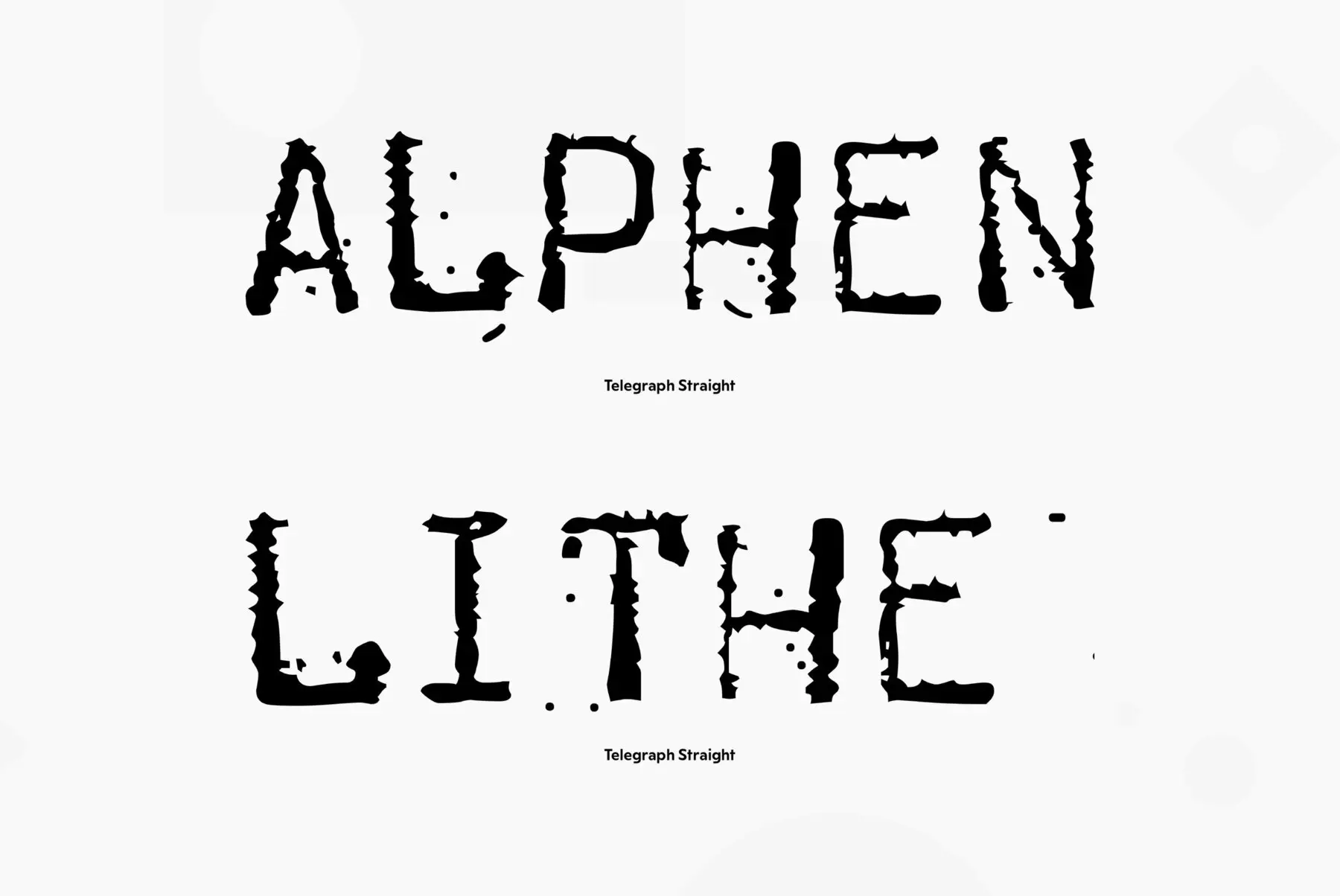 Telegraph Font - YouWorkForThem