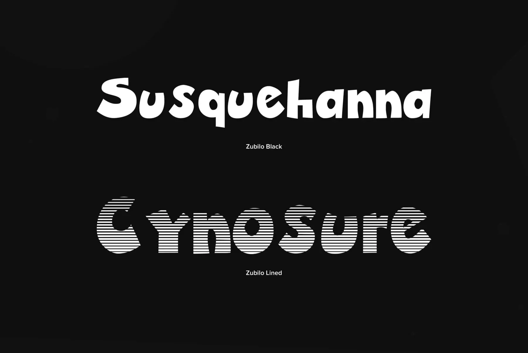 Zubilo Font - YouWorkForThem