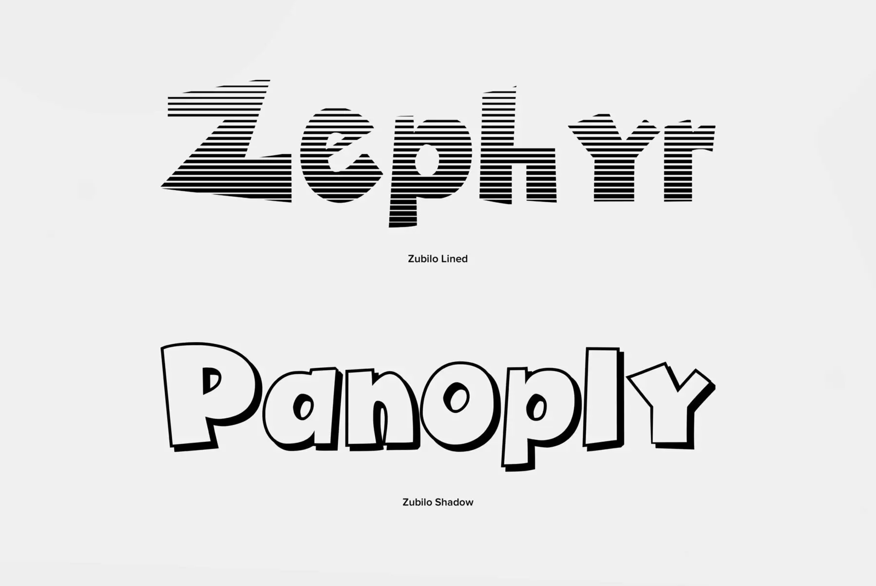 Zubilo Font - YouWorkForThem