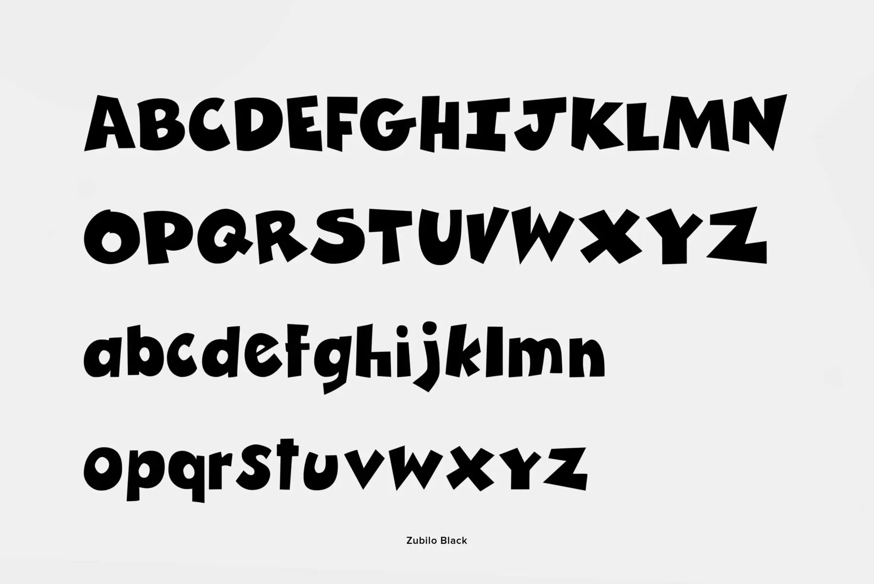 Zubilo Font - YouWorkForThem