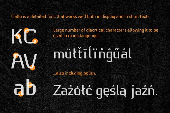 Cello Font - FontPath