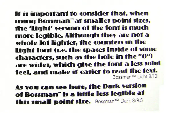 Bossman Font - FontPath