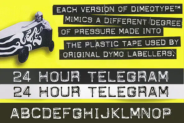 Dimeotype Font - YouWorkForThem