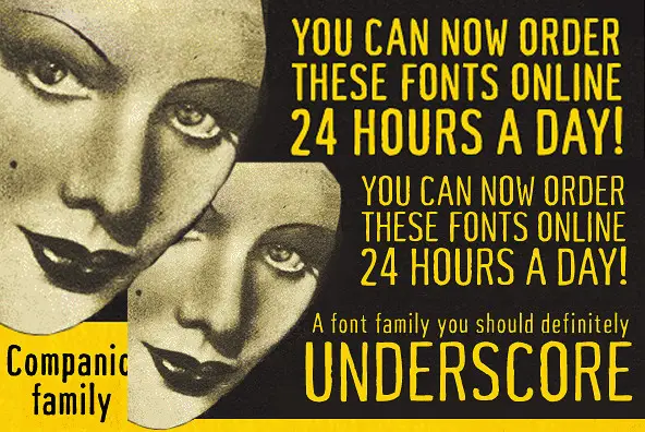 Disorder Font - YouWorkForThem