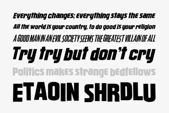 Spaced Out Font - YouWorkForThem