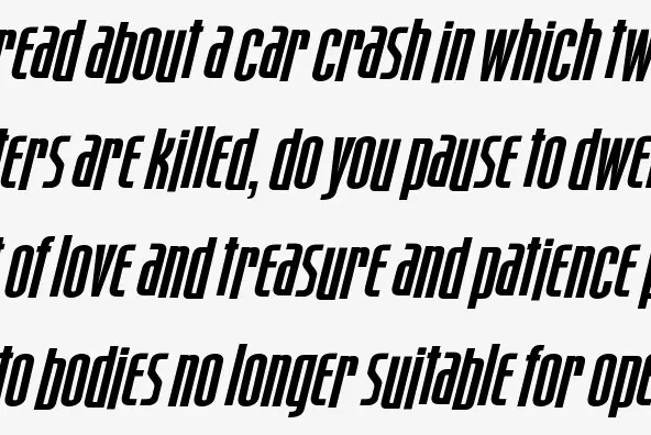 Spaced Out Font - YouWorkForThem