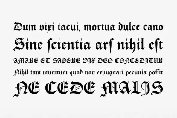 Parler Gotisch Font - FontPath