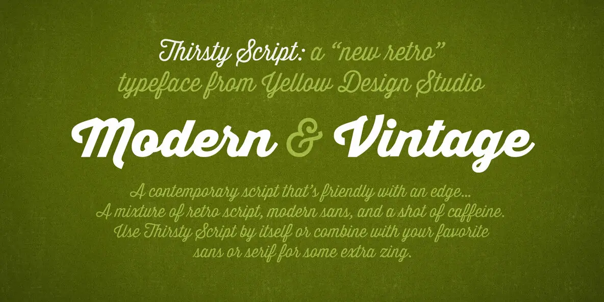 Thirsty Script Font: A Timeless Waltz of Curves and Swashes ...