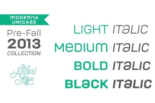 Moderna Font - YouWorkForThem