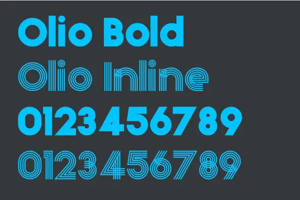 Olio Font - YouWorkForThem