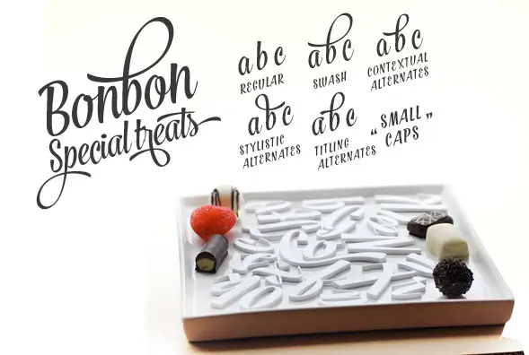 Bonbon Font - YouWorkForThem