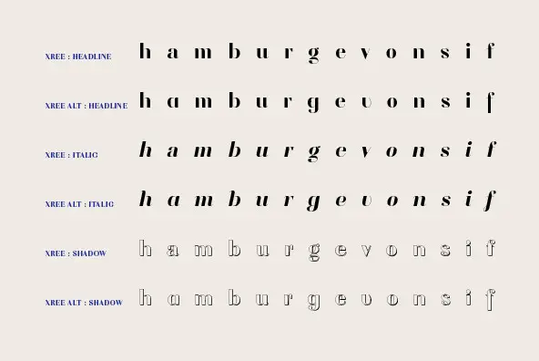 Xreles Font - YouWorkForThem