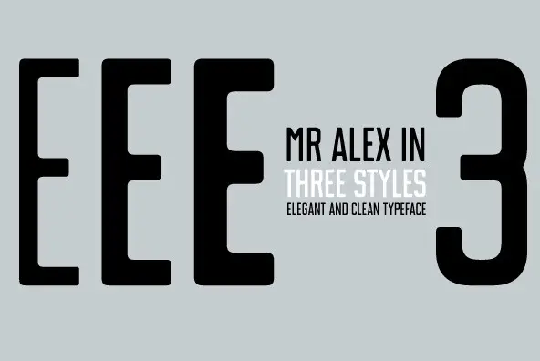 Mr Alex Font - FontPath