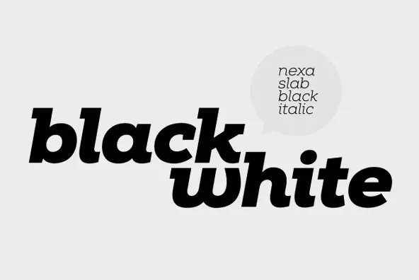 Nexa Slab Font - FontPath