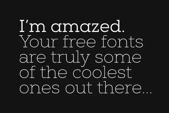 Nexa Slab Font - FontPath