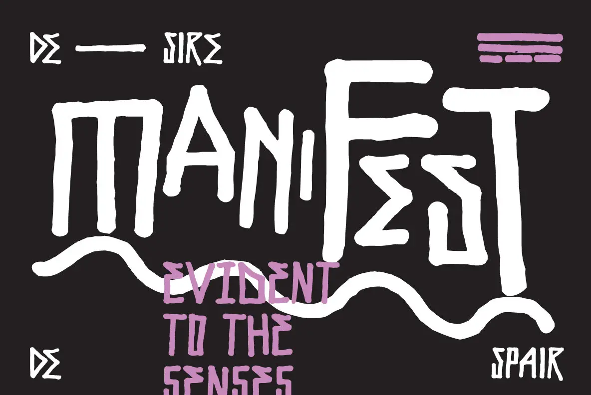 YWFT Manifest Font - YouWorkForThem