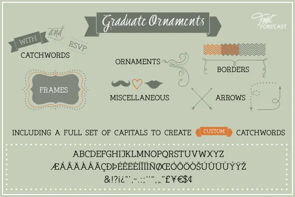 Graduate Font - YouWorkForThem