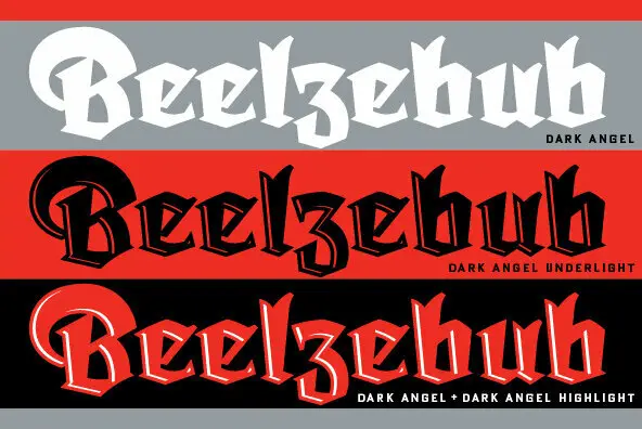 Dark Angel Font - YouWorkForThem