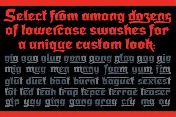 Dark Angel Font - YouWorkForThem