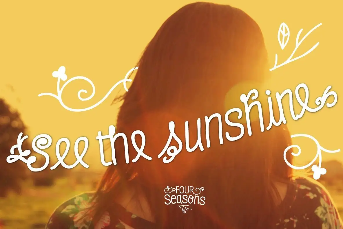 Four Seasons Font - FontPath