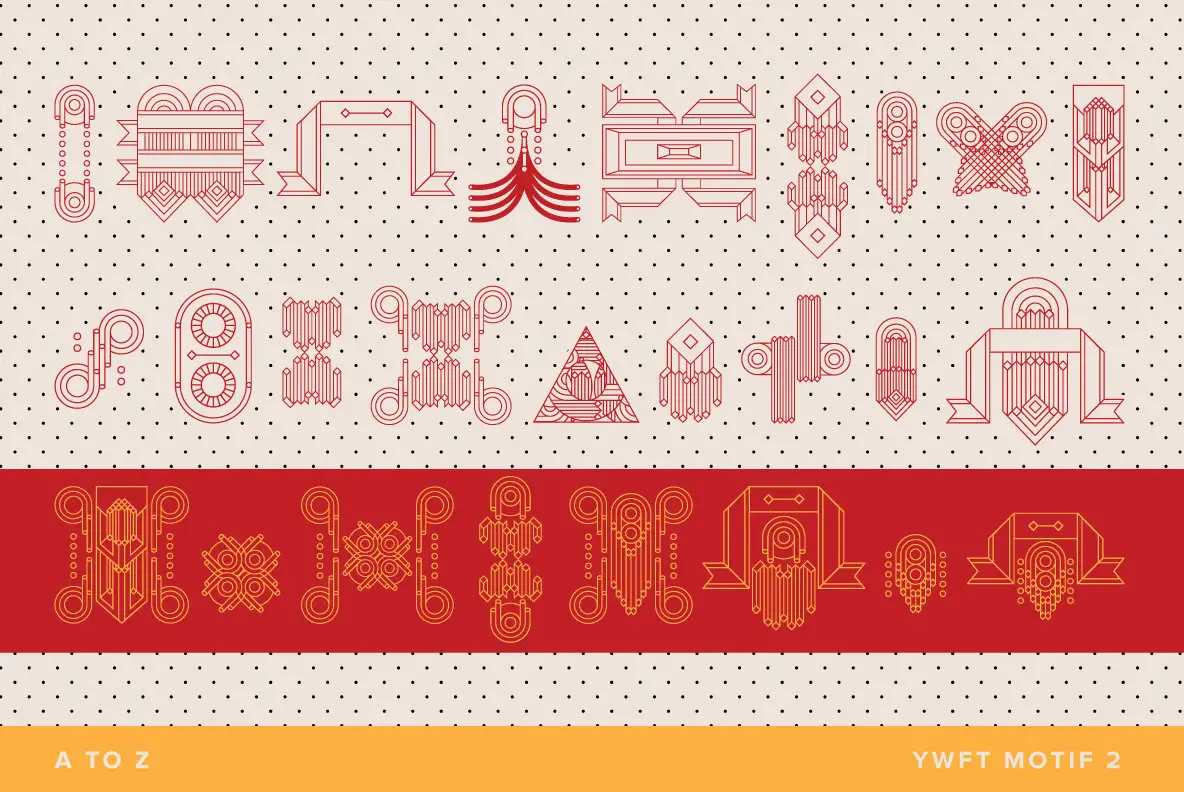 YWFT Motif Font - YouWorkForThem