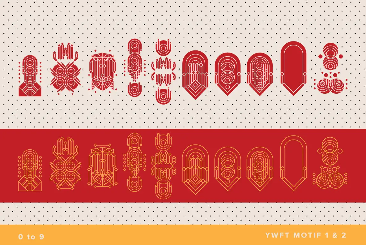 YWFT Motif Font - YouWorkForThem