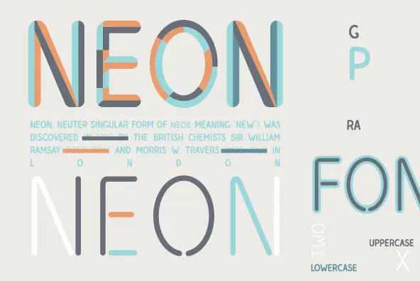 Striplight Font - YouWorkForThem