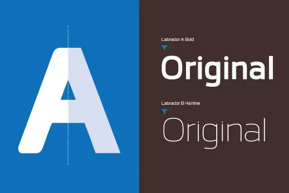 Labrador Font - YouWorkForThem