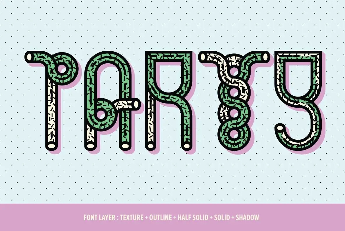 YWFT Pipe Font - FontPath