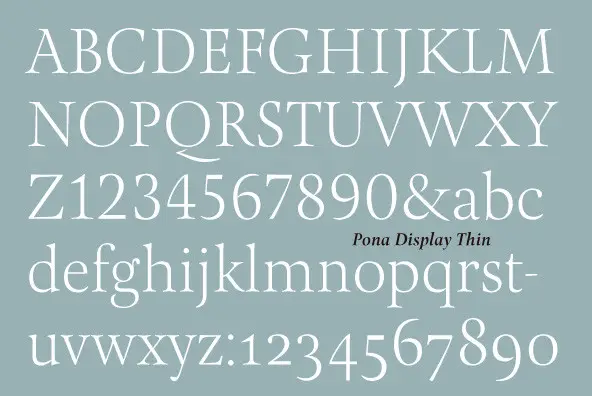 Pona Display Font - YouWorkForThem