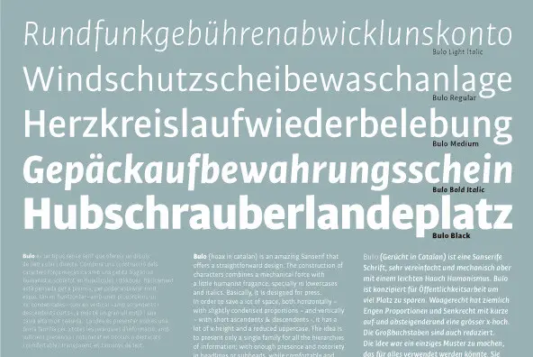 Bulo Font - YouWorkForThem