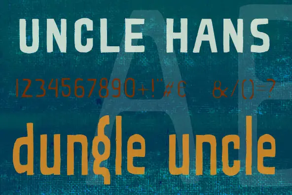 Uncle Hans Font - FontPath