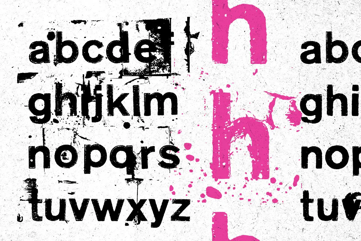 PiS NeoPrint M319 Font - FontPath