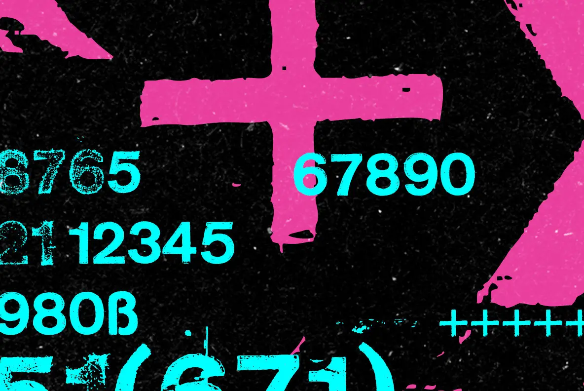 PiS NeoPrint M319 Font - FontPath