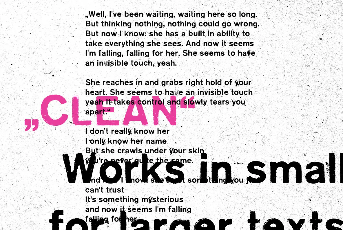 PiS NeoPrint M319 Font - FontPath