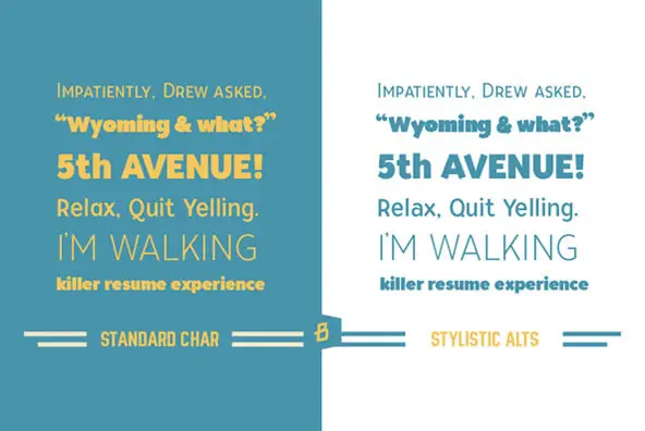 Tide Sans Condensed Font - FontPath