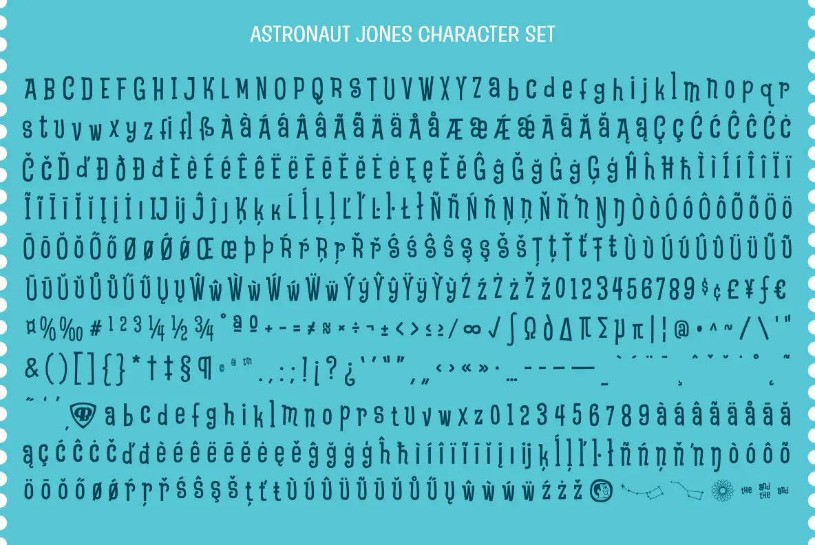 Astronaut Jones Font - FontPath