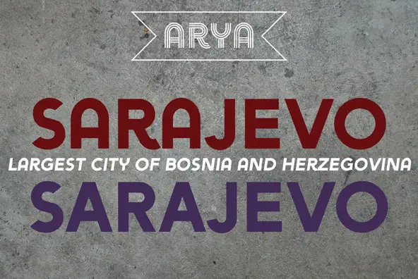 ARYA Font - YouWorkForThem