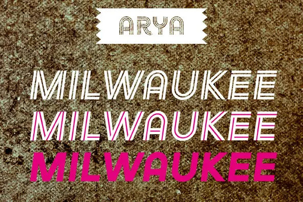 ARYA Font - YouWorkForThem