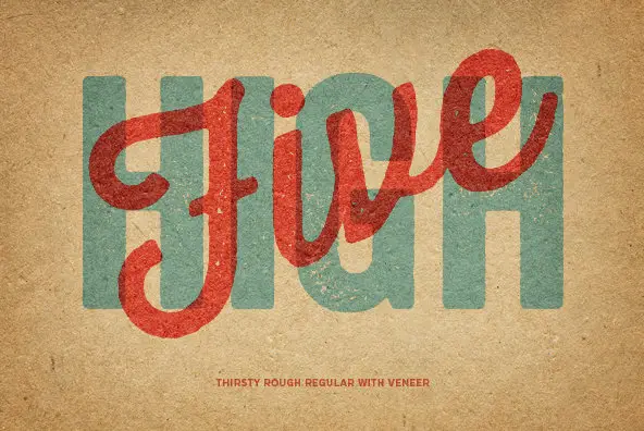 Texture Set by Yellow Design Studio Font - YouWorkForThem