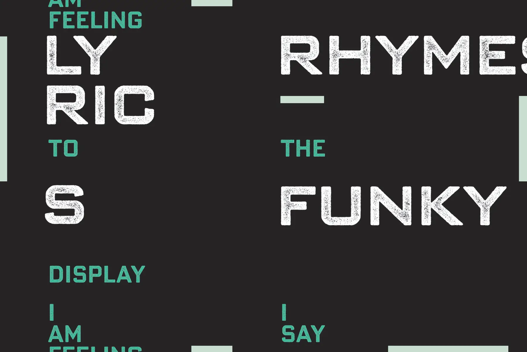 Bank Gothic Pro Distressed Font - YouWorkForThem