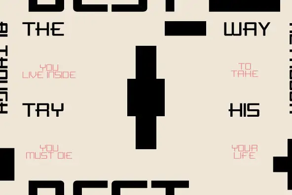 Flywheel Square Font - FontPath