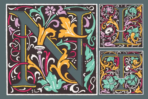Cloister Initials Font - YouWorkForThem