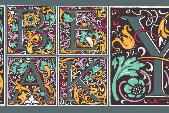 Cloister Initials Font - YouWorkForThem
